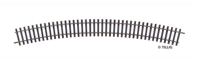 Tillig : RAIL COURBE R543MM 30° | Hobby2000 Modélisme